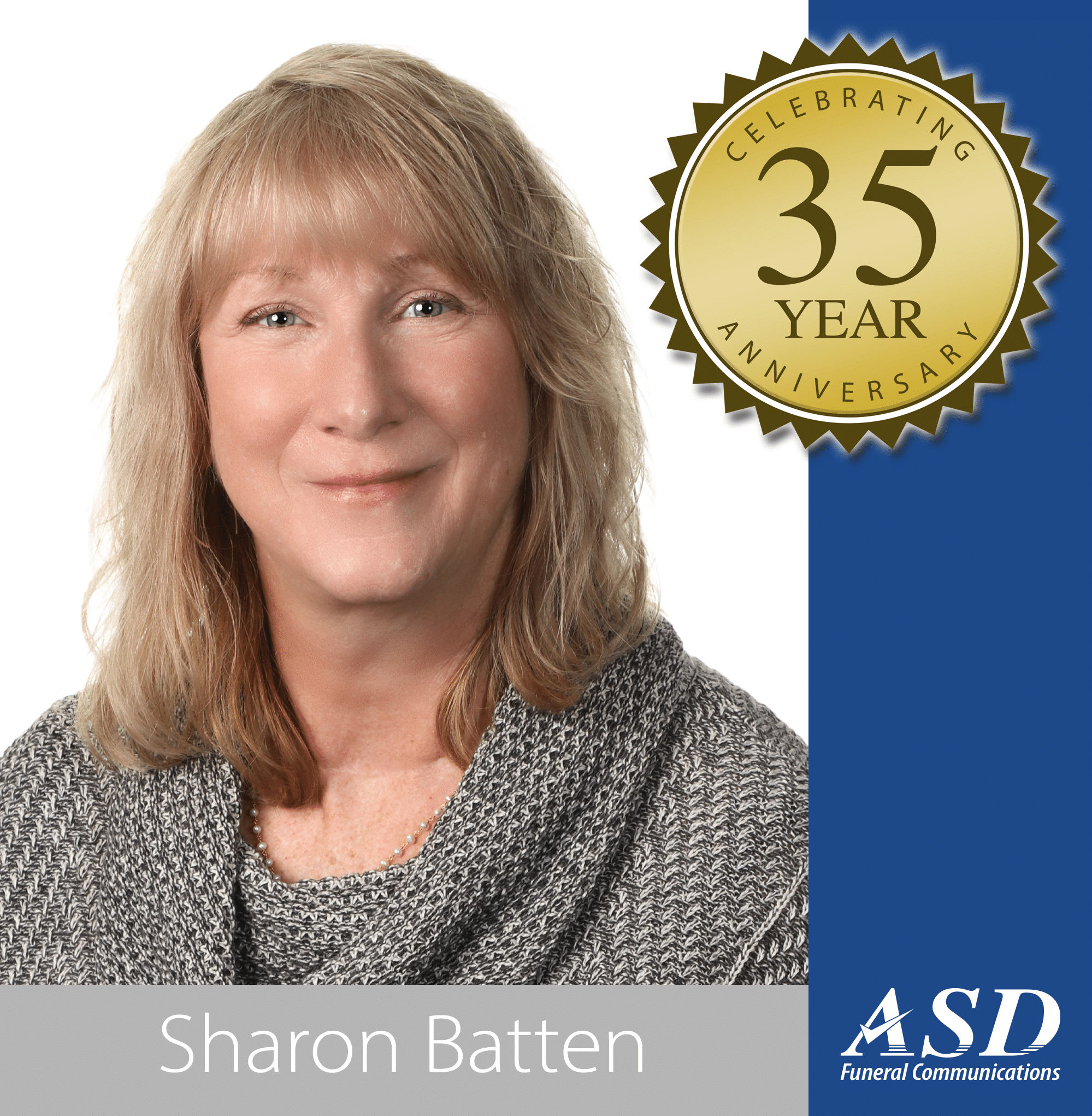 Operations Manager, Sharon Batten, Celebrates 35 Years with ASD - ASD ...