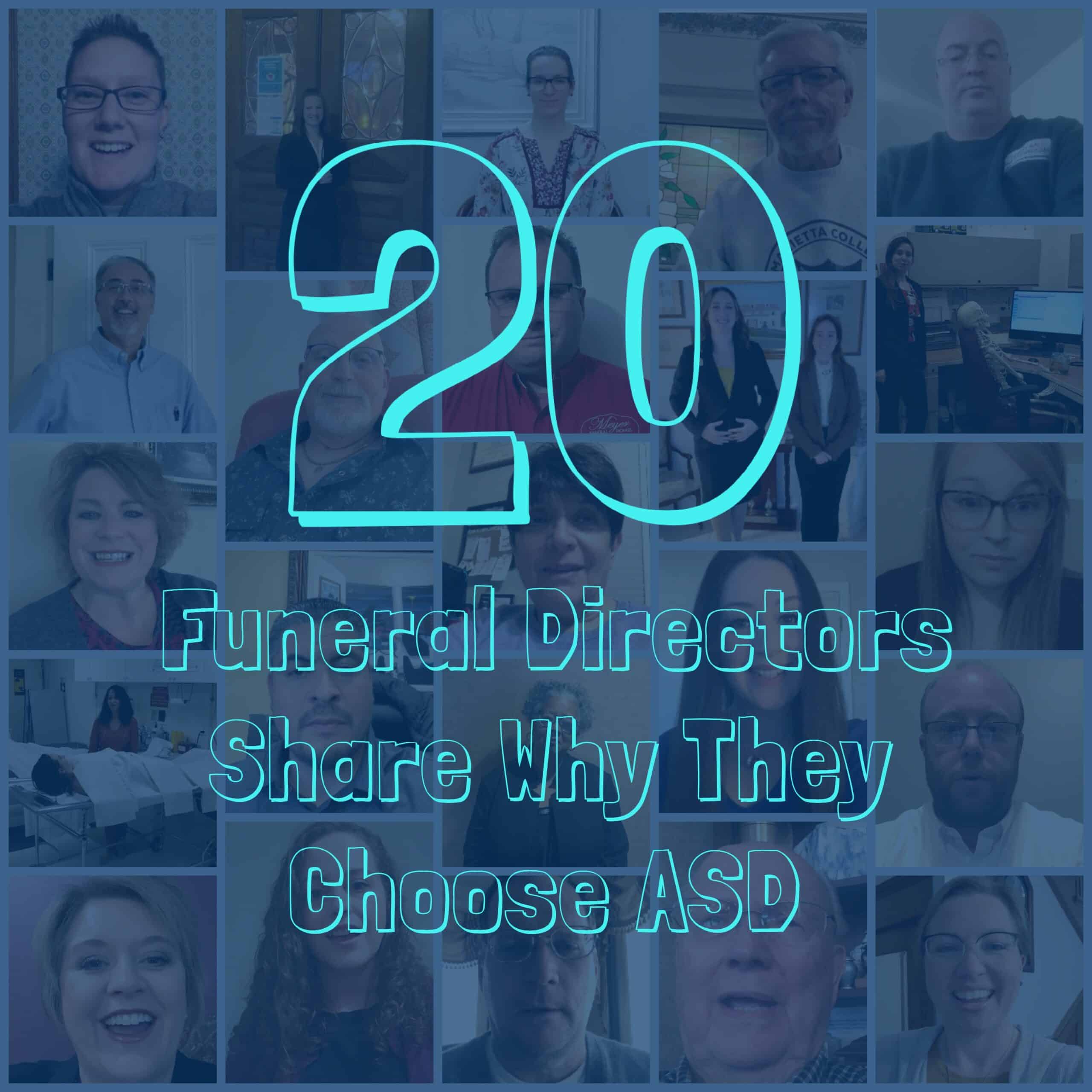 ASD Client Perspectives: 20 Funeral Directors Share Why They Trust ASD ...