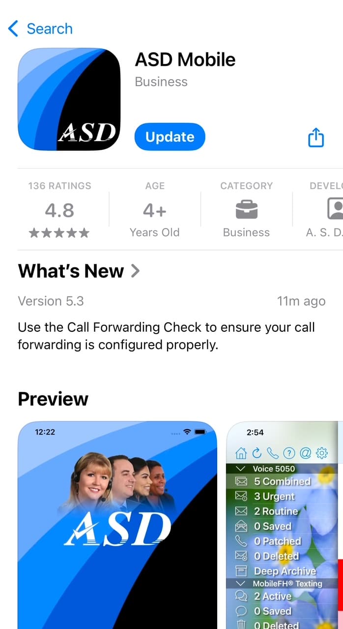 ASD Enhances Mobile App with Call Forwarding Check Feature - ASD ...